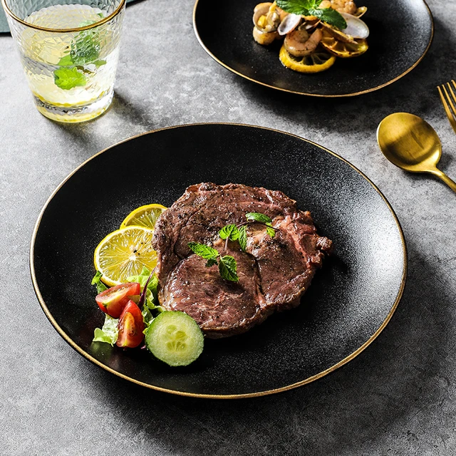 Dinner Plate With Steak