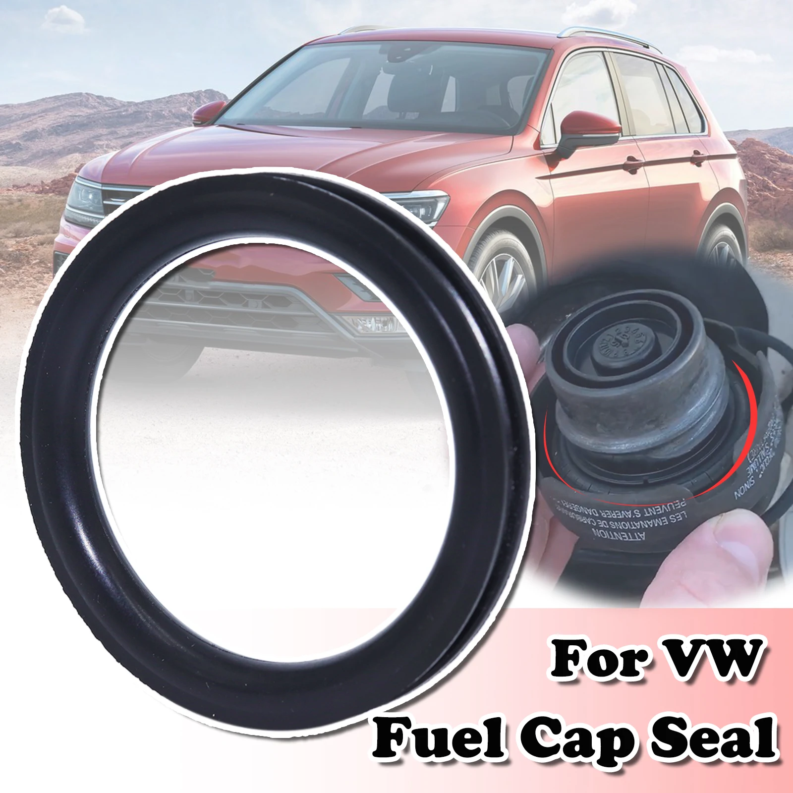 Gas Cap Replacement Seal For VW Tiguan Tipo Touareg Touran Up! Fuel ...