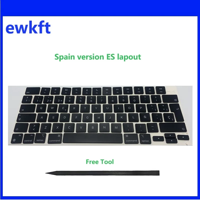 New-Replacement-Spain-Key-Keycaps-For-MacBook-Pro-14-inch-16-inch-2021 ...