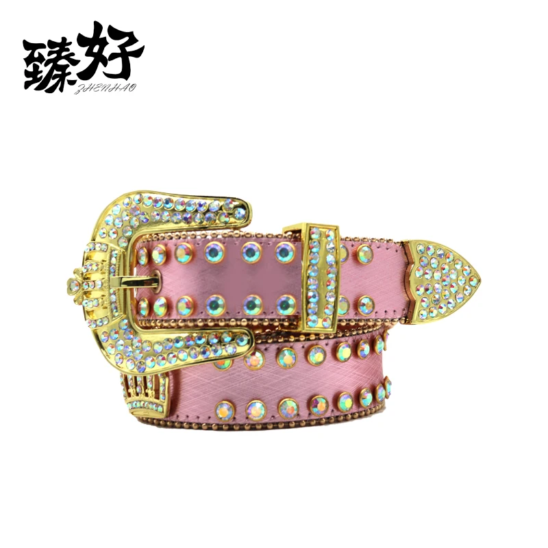 Berlian-Imitasi-Mahkota-Baru-Sabuk-Kulit-Fashion-Punk-Set-Berlian ...