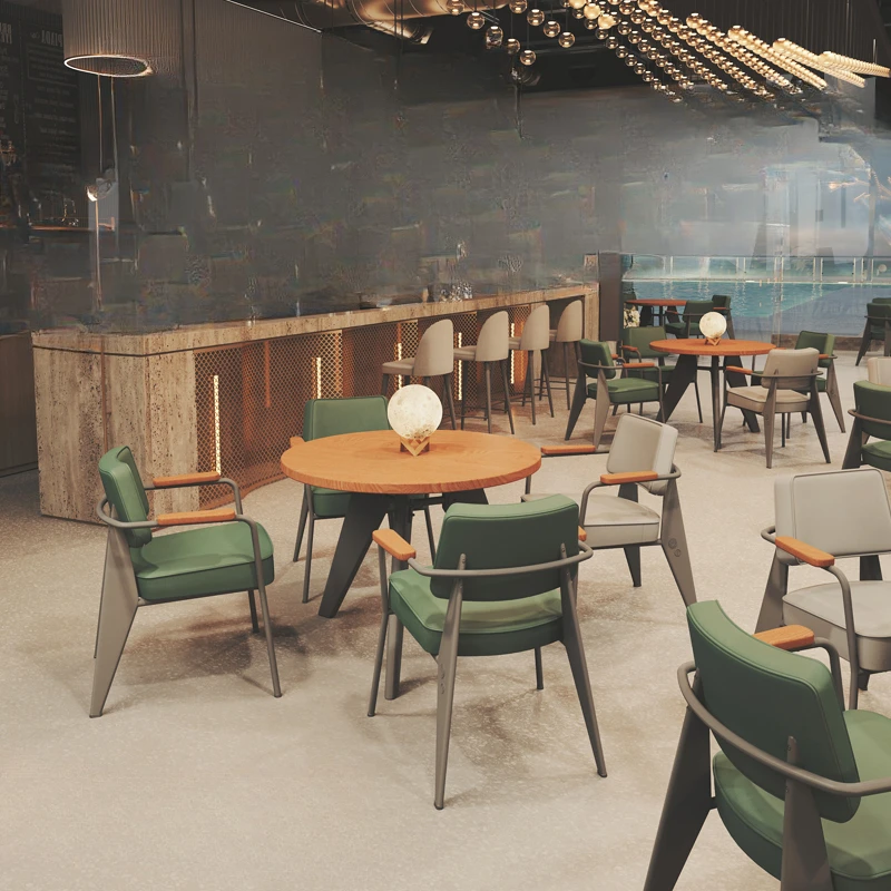 Coffee-shop-table-and-chair-combination-set-bar-tavern-table-bar-rest ...