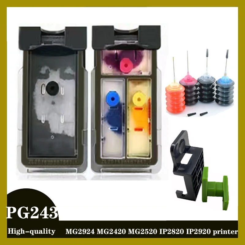 einkshop PG243 CL244 243 244 Ink Cartridge for Canon MG2924 MG2420 ...