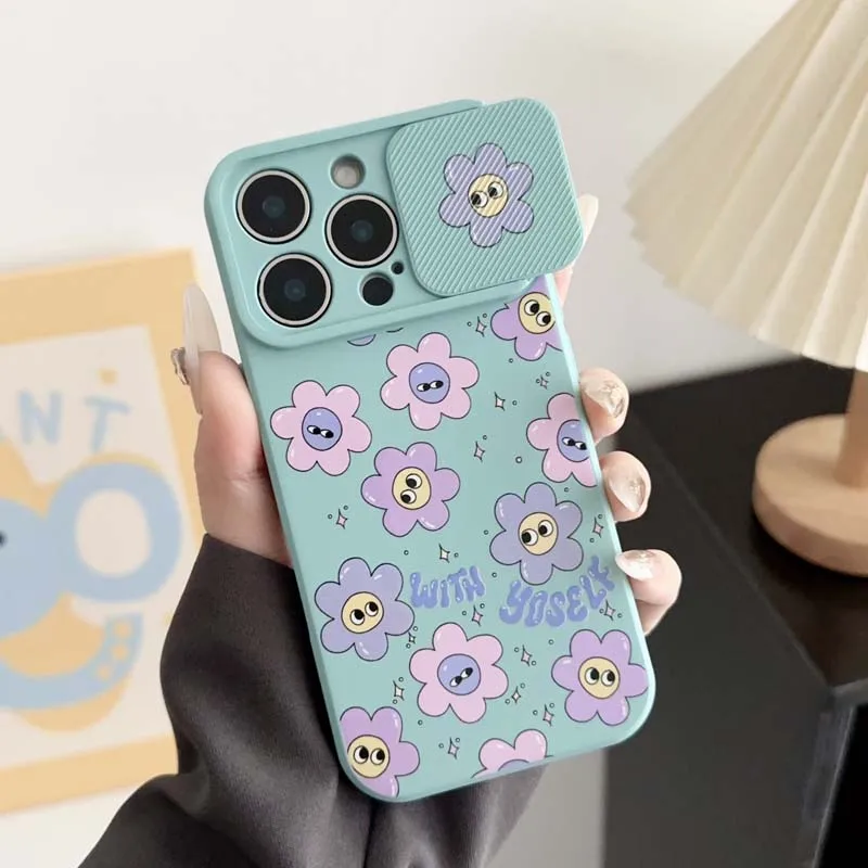 Cartoon Animal Camera Lens Protective Cover for iPhone 11 12 13 14 15 ...