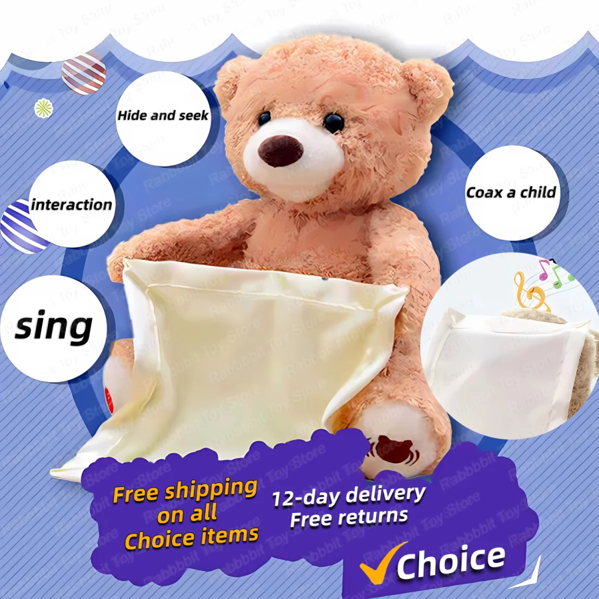 Creative-Doll-Doll-Teddy-Bear-Playing-Hide-and-Seek-Children-s-Coaxing ...