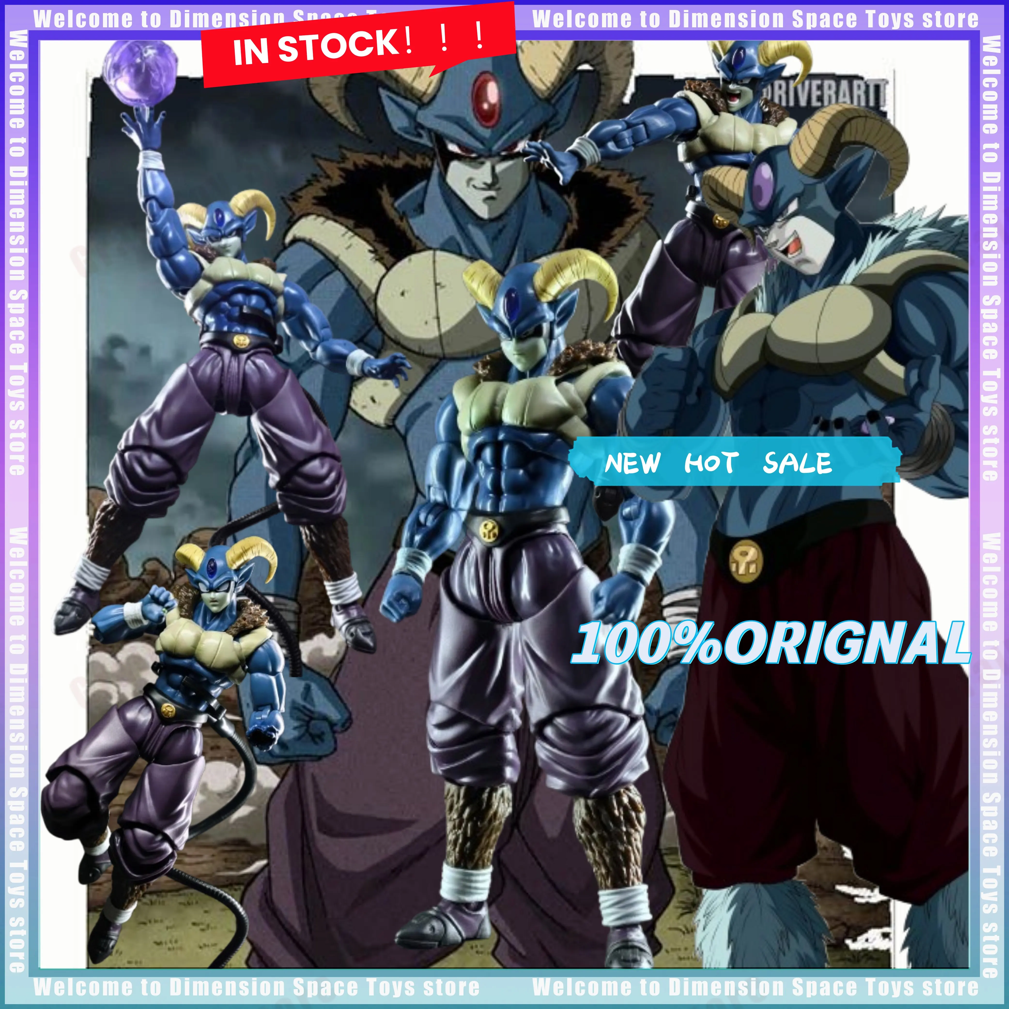 In Stock LS Studio Dragon Ball Z Super Saiyan Moro Figures Breakout ...
