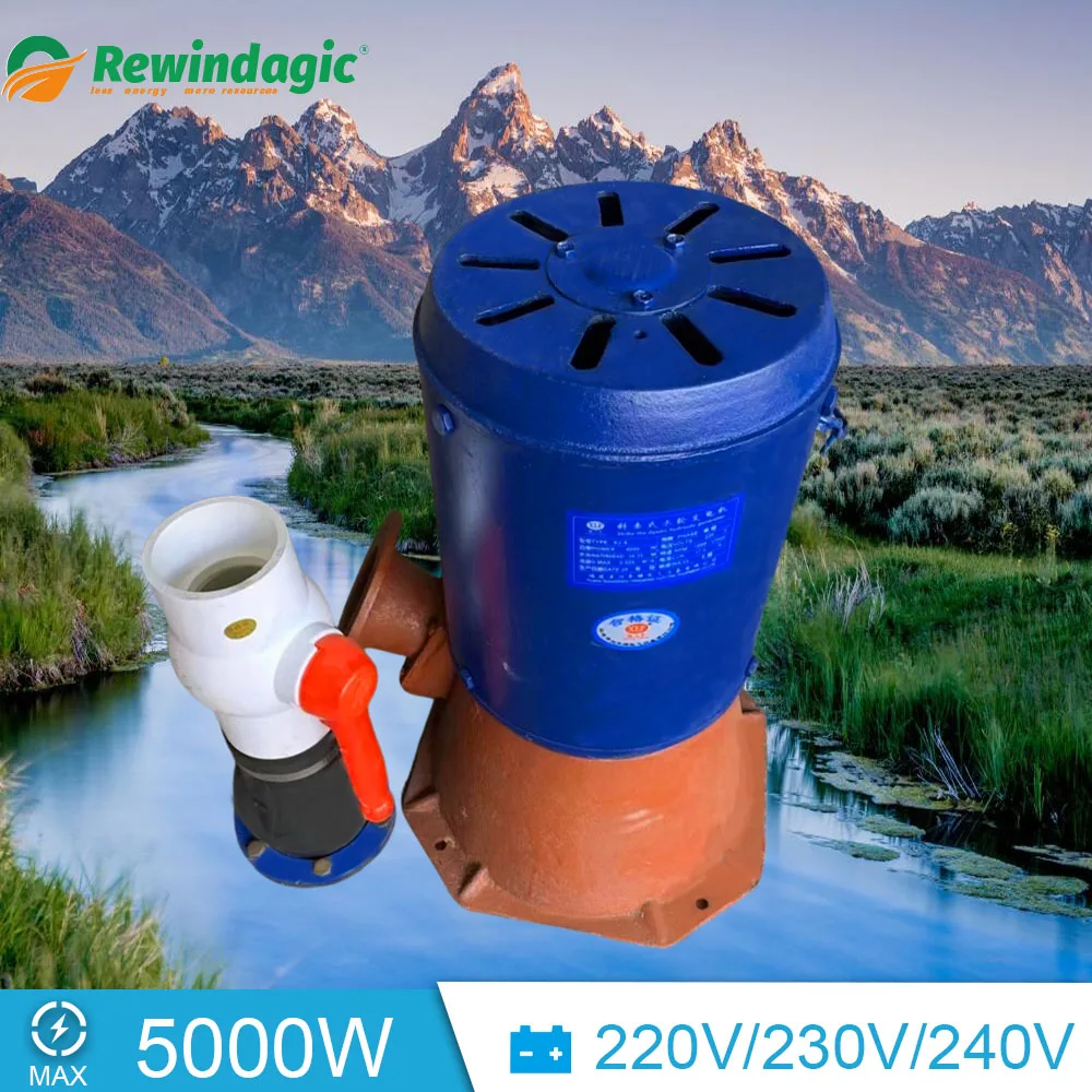 Electric-Water-Turbine-Hydroelectric-Generator-2000W-3000W-5000W ...