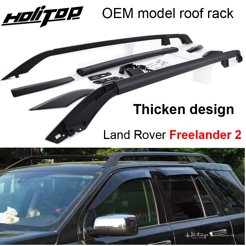 Thicken roof rack roof rail roof bar for Land Rover Freelander 2 2007 ...