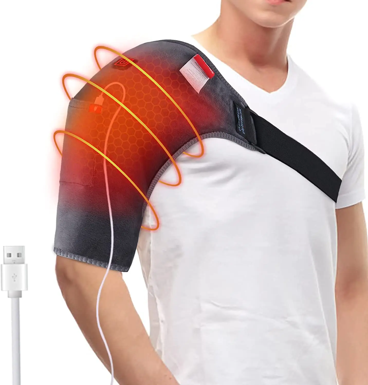Heated-Shoulder-Wrap-Brace-USB-Portable-Electric-Shoulder-Heating-Pad ...