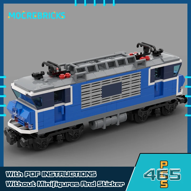 City Track Series France SNCF Class BB 7200 MOC Building Blocks ...