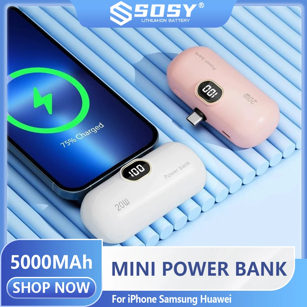 5000mAh-Mini-Power-Bank-Fast-Charging-External-Battery-Fast-Charge ...
