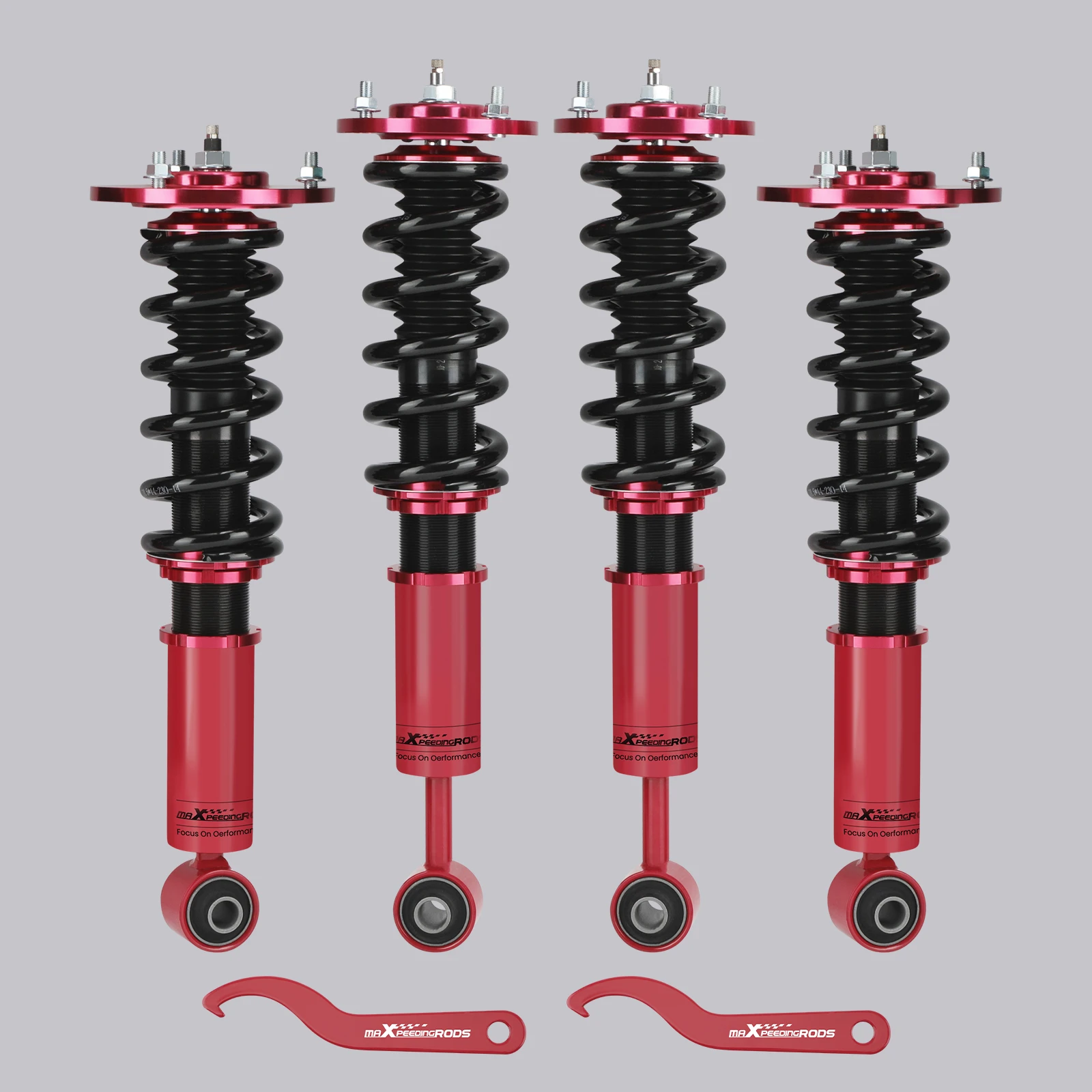 Conjunto-de-amortiguadores-delanteros-y-traseros-bobina-de-puntales ...