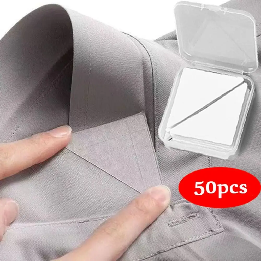 50PCS Self Adhesive Collar Styling Tape Does Not Warp Shirt Neck ...
