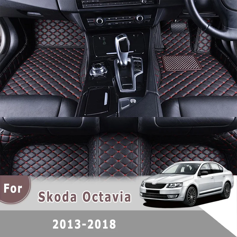 RHD-Carpets-For-Skoda-Octavia-MK3-5E-2018-2017-2016-2015-2014-2013-Car ...