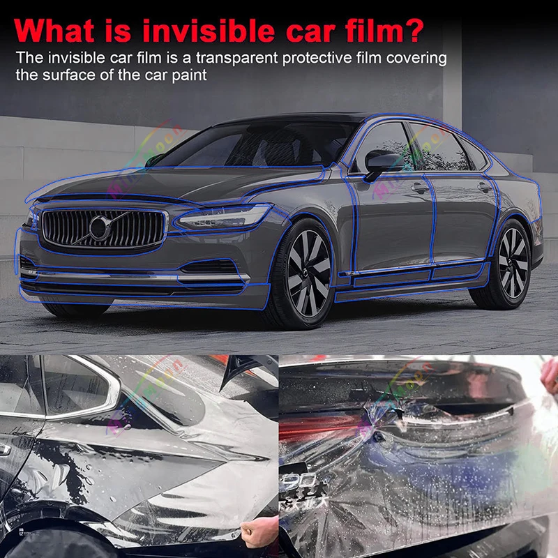 Paint-Protection-Film-for-Volvo-S90-2017-2018-2019-2024-Precut-Car ...