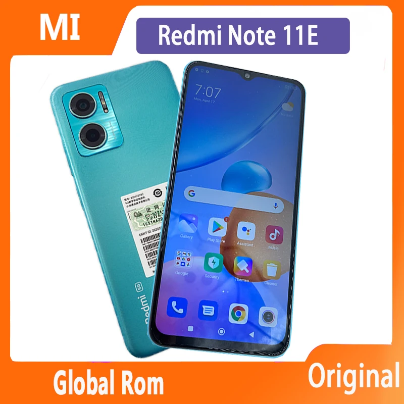Xiaomi smartphone Redmi Note 11E, 4GB/6GB, 128GB, Dimensity 700, cámara principal de 50MP ...