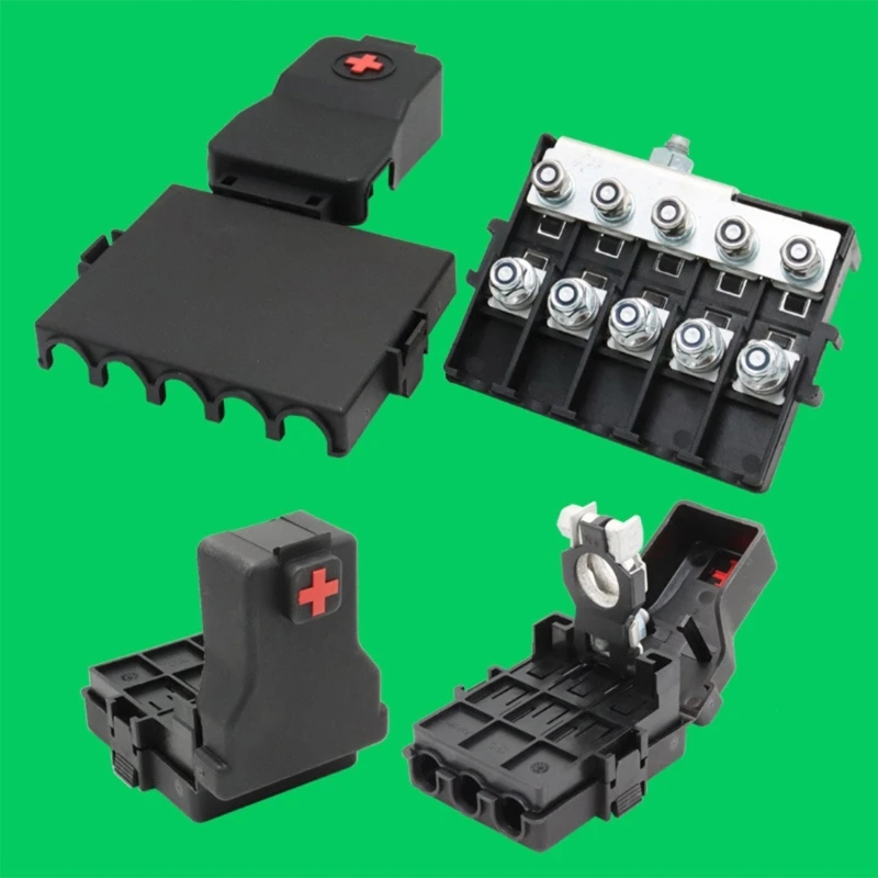 32V Blade Fuse Box Holder Automotive Car Battery 5 Way 3 Way Screw Down ...