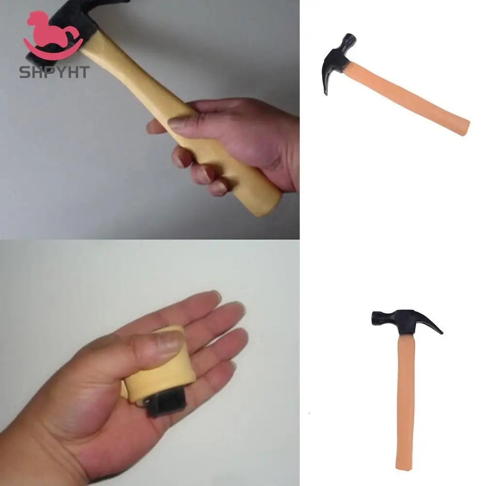 funny-crazy-hammer-rubber-hammer-disappearing-hammer-magic-trick-props ...
