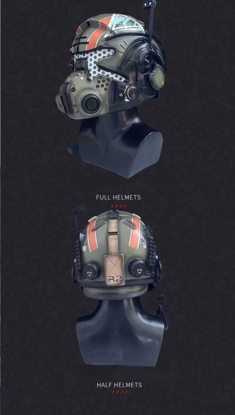 MINISO Titanfall 2 Jack Cooper LED Маска | AliExpress