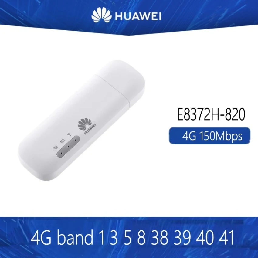 2023 New Arrival Unlocked Huawei E8372h-820 4G USB WiFi Dongle E8372 modem Huawei logo