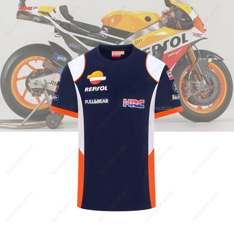 Camiseta-transpirable-para-HONDA-Repsol-HRC-camisetas-de-Color-rojo ...