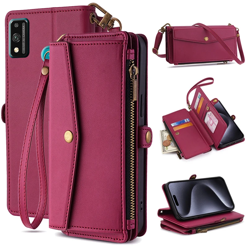 Flip Leather Wallet Phone Case For Honor 9 9X Premium 10 10X 20 Lite ...