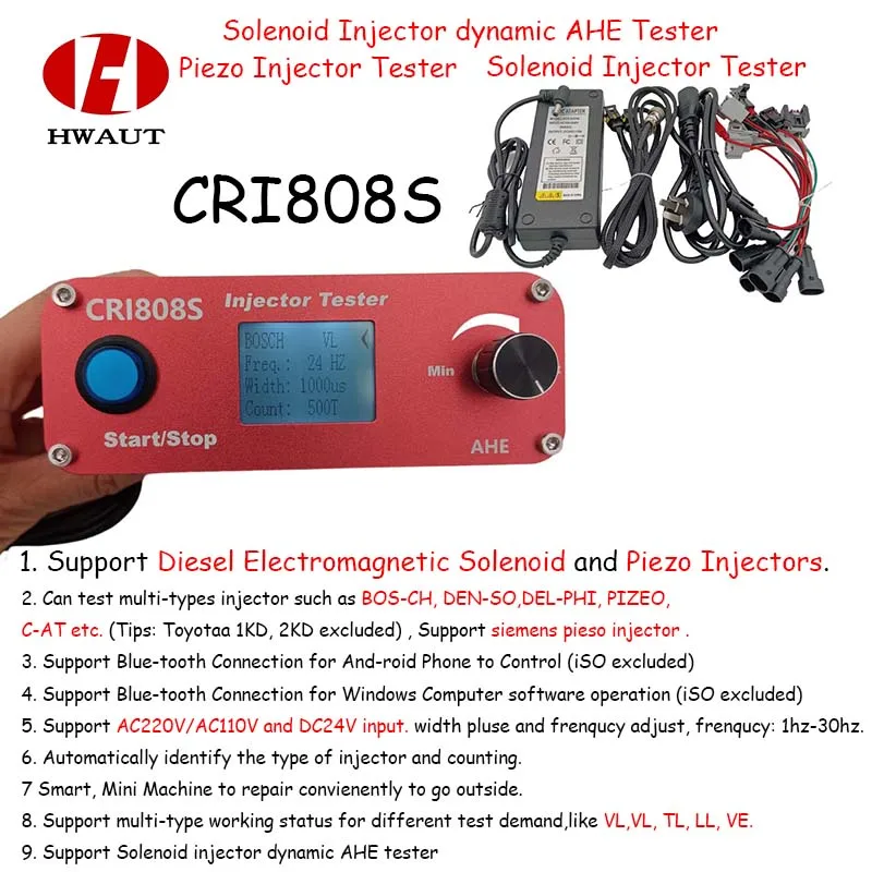 CRI808S-AHE-Test-Function-Diesel-Common-Rail-Injector-Tester-With ...