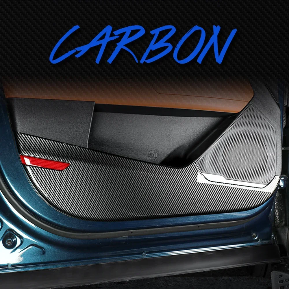 For-Kia-Sportage-NQ5-2022-2023-Door-Anti-Kick-Panel-Cover-Car-Carbon ...