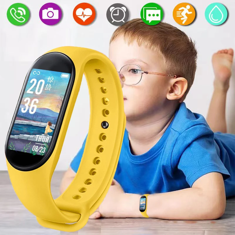 Smart-Watch-Kids-Smartwatch-Children-Fitness-Tracker-Heart-Rate-Monitor ...