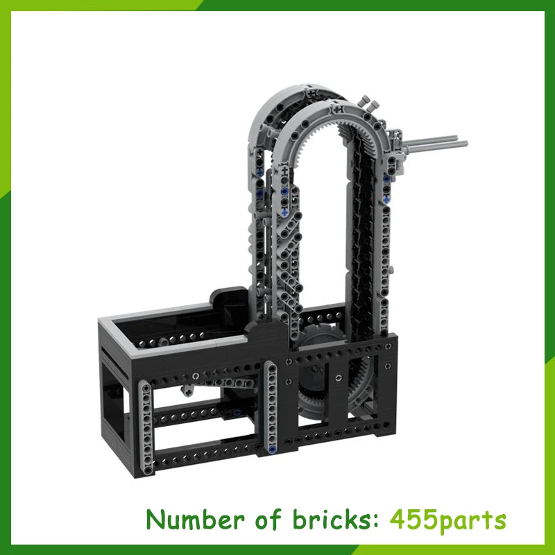 455pcs-GBC-Building-Blocks-Electric-Hubless-Conveyor-Model-DIY-Bricks-Technology-Creative ...