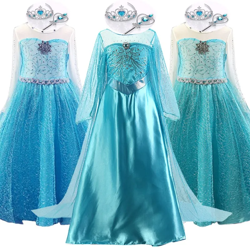 Children's Carnival Costume | Princess Elsa Dress Girl | Elsa Costume ...