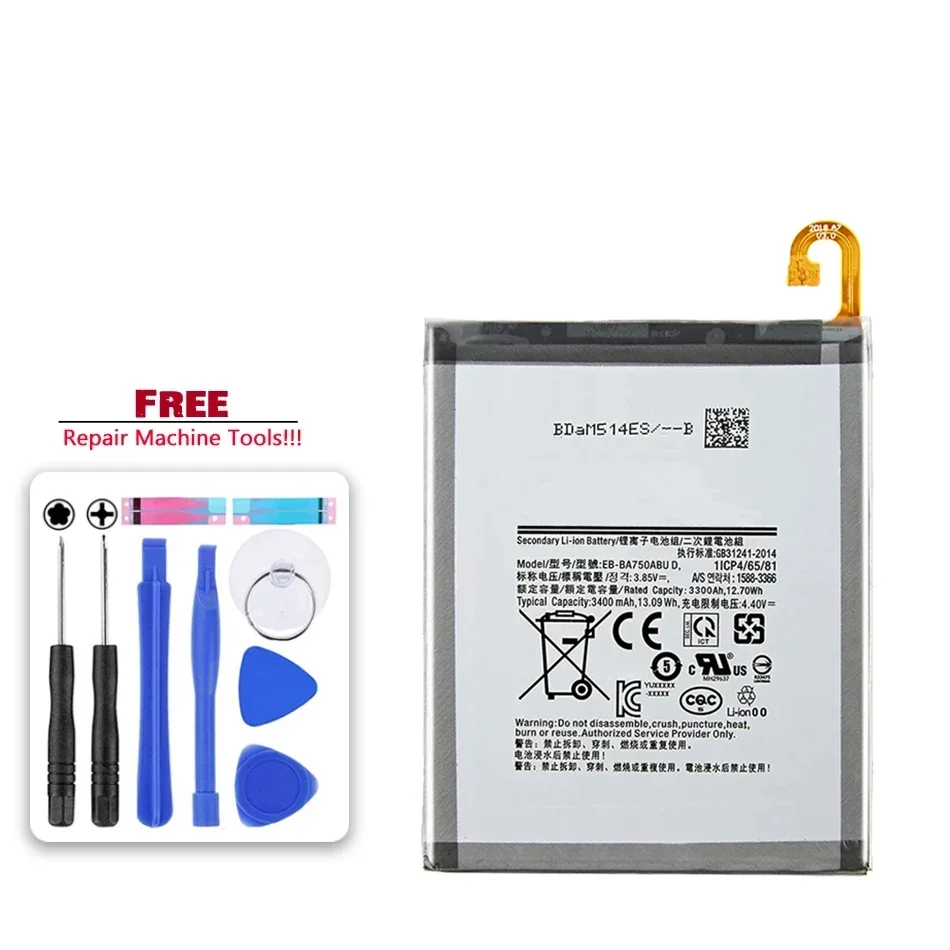 Battery-EB-BA750ABU-For-Samsung-GALAXY-A10-A7-2018-A105F-A730-X-SM ...