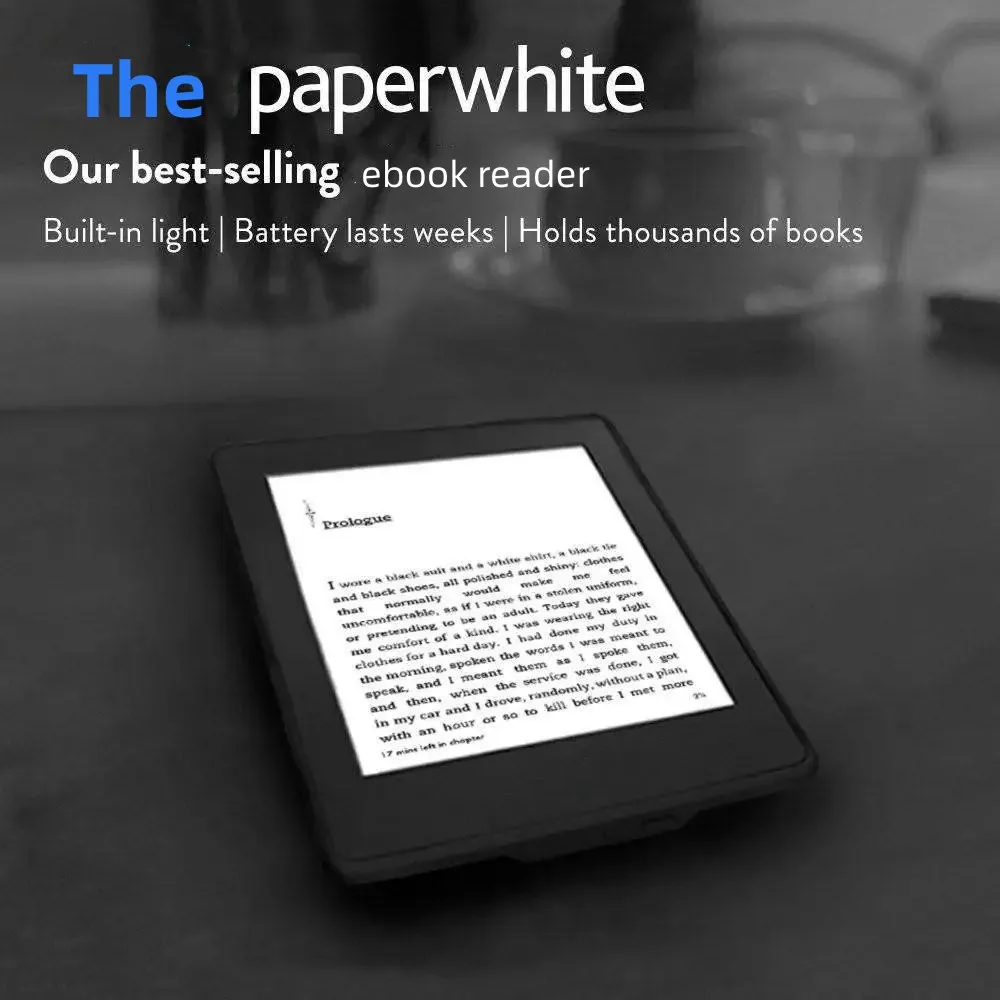 Ki Paperwhite-Lector de libros electrónicos, lector electrónico de tinta electrónica para kindle ...