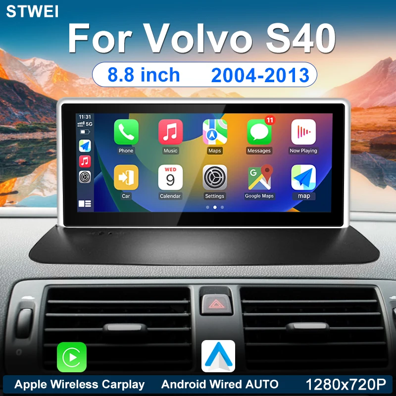 For-Volvo-S40-C30-8-8-inch-2004-2013-Car-Radio-Multimedia-video-player ...