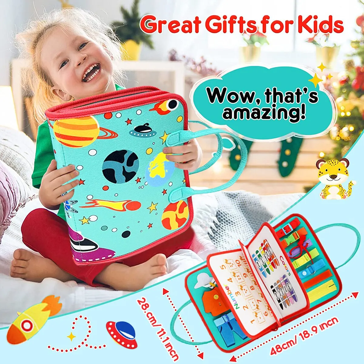 Busy Board Montessori Toys for Toddlers | Parenting & Baby Hub