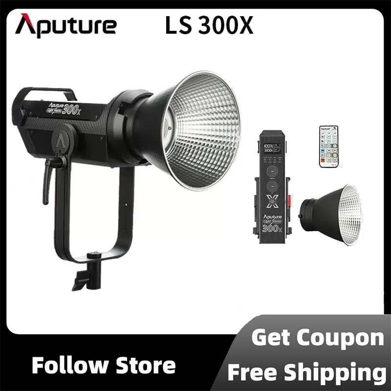 Aputure-LS-300X-Bi-Color-LED-Video-Light-2700K-5600K-Profession-Light ...