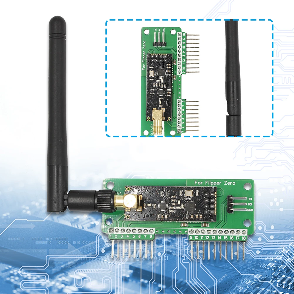 For-Flipper-Zero-Modification-Module-WiFi-Multiboard-GPIO-Module-CC1101 ...