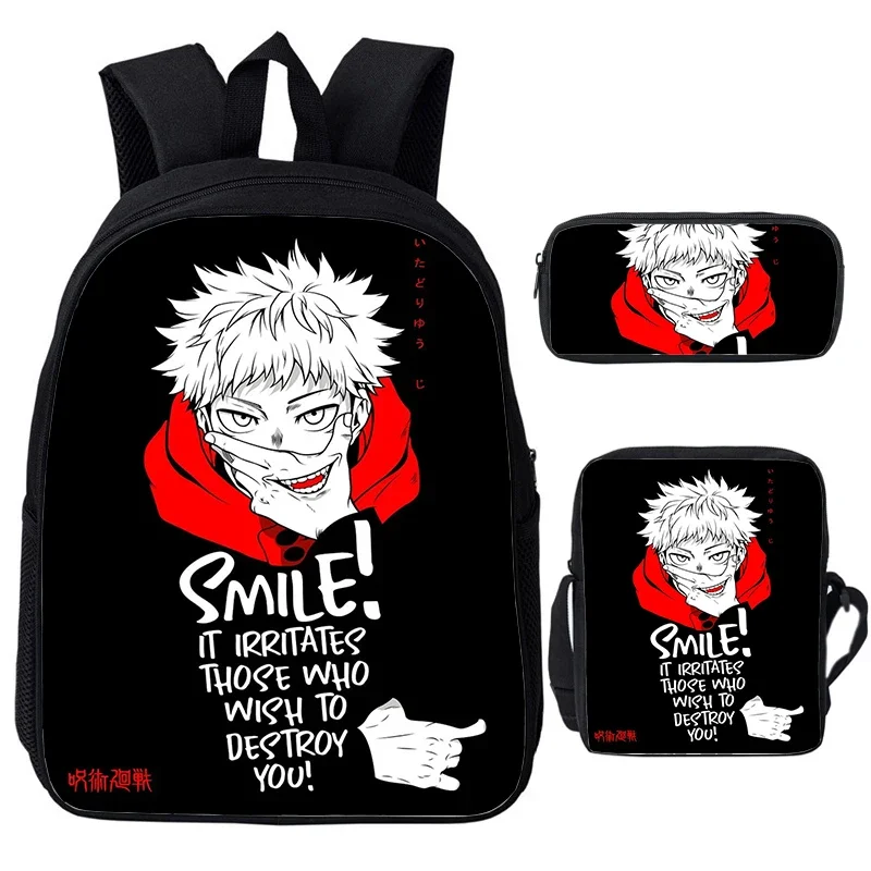 Anime-Jujutsu-Kaisen-Backpack-Gojo-Satoru-Cartoon-Bags-Student ...