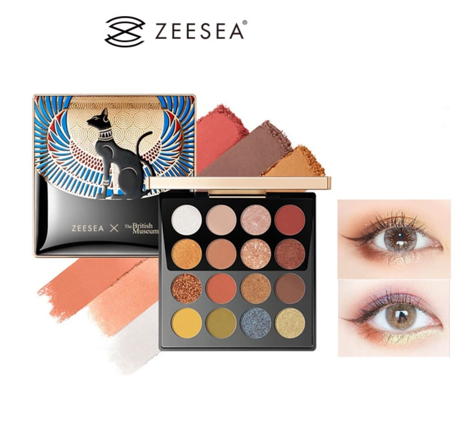 ZEESEA-Maya-16-Color-Eyeshadow-Palette-Eye-Shadow-Delicate-Matte-Pearl-Glow-Shimmer-Eyeshadow ...