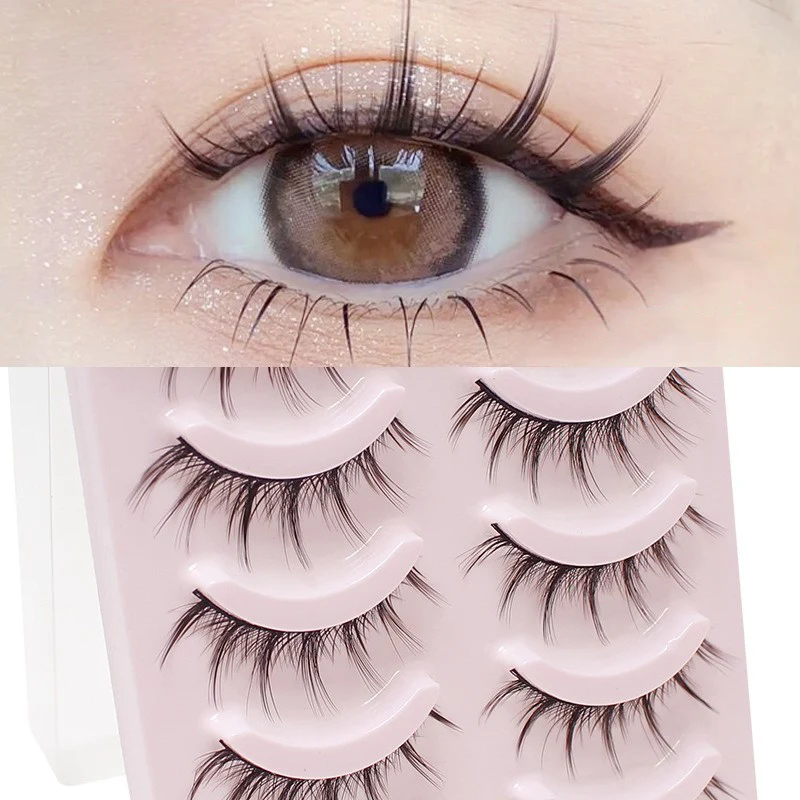 DINGSEN-Fake-Eyelash-Anime-Lashes-5-Pairs-Little-Devil-Eyelashes ...
