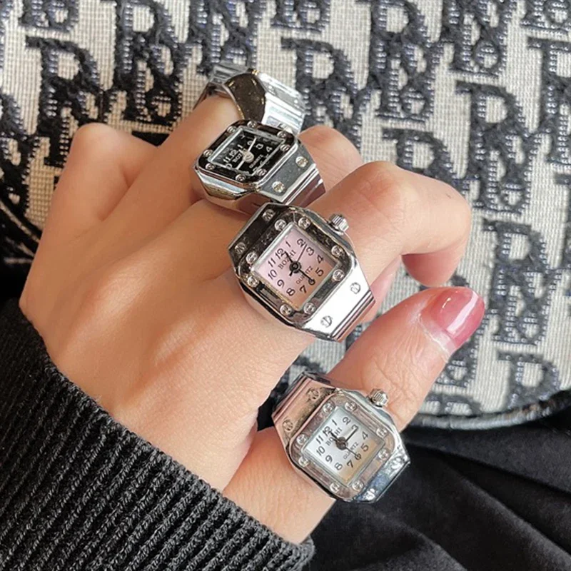 Anillos-de-reloj-de-cuarzo-Punk-Vintage-para-pareja-mujeres-y-hombres ...