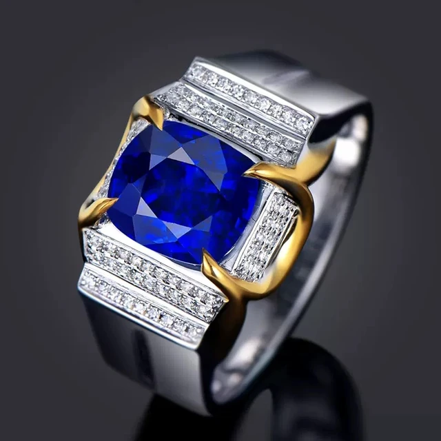 Sapphire Stone Rings For Men