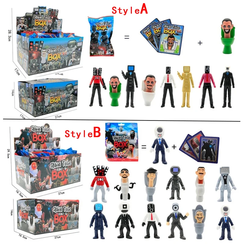24pcs-Skibidi-Toilet-Man-Vs-Monitor-Toys-Doll-Card-Game-Action-Figures ...
