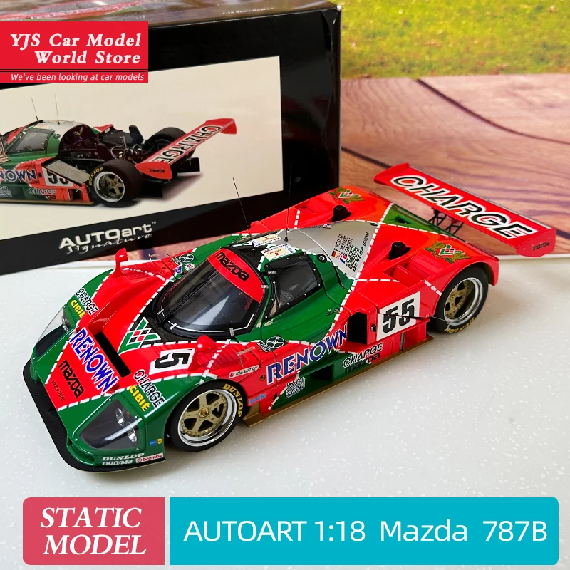 AUTOART-Mazda-787B-LEMANS-WINNER-1-18-coche-de-metal-modelo-de-coche ...