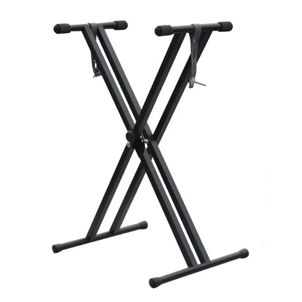 Adjustable-Portable-Keyboard-Stand-Electric-Piano-Stand-Dual-tube-X ...