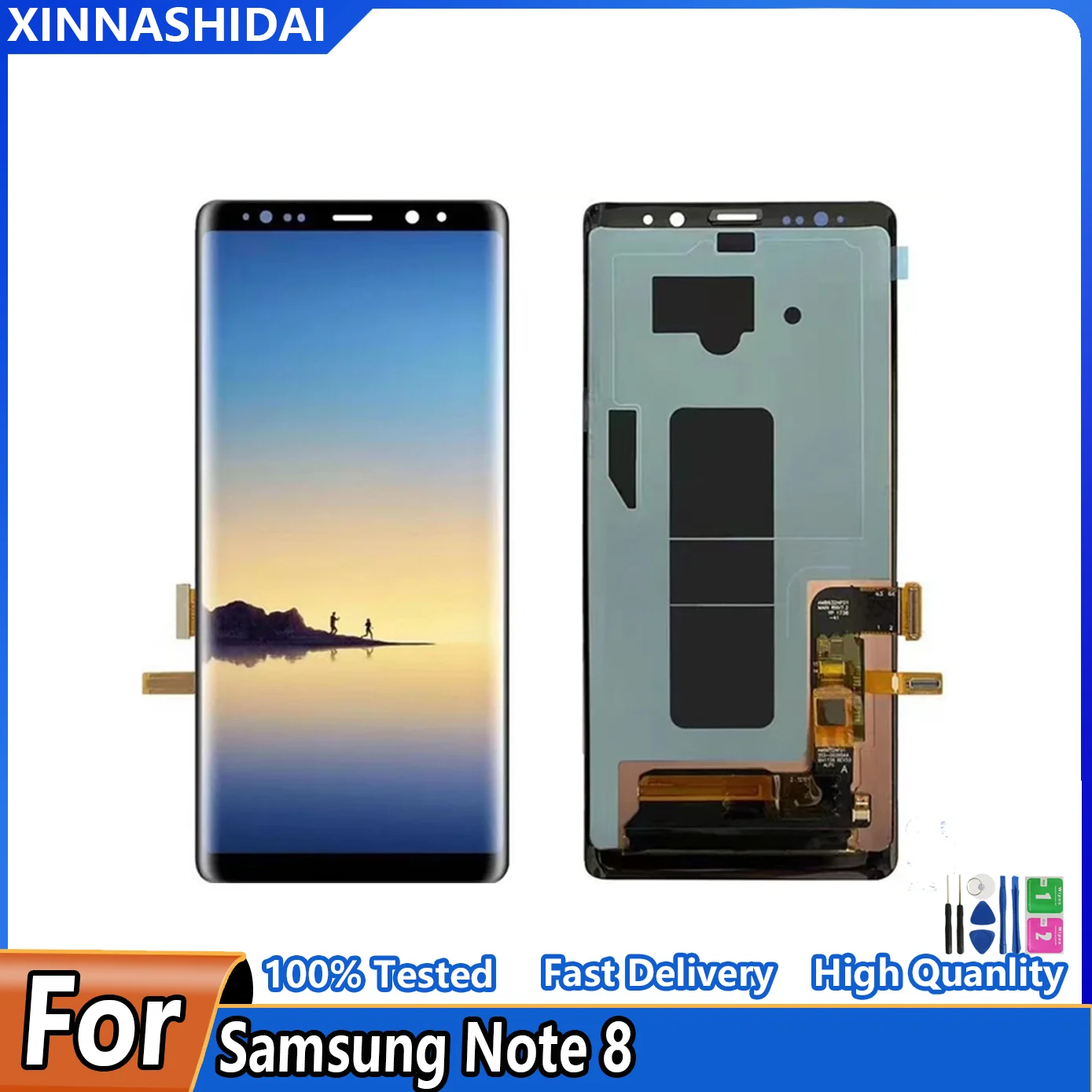 The High Quality Display for SAMSUNG Galaxy Note 8 LCD N9500 N950FD ...