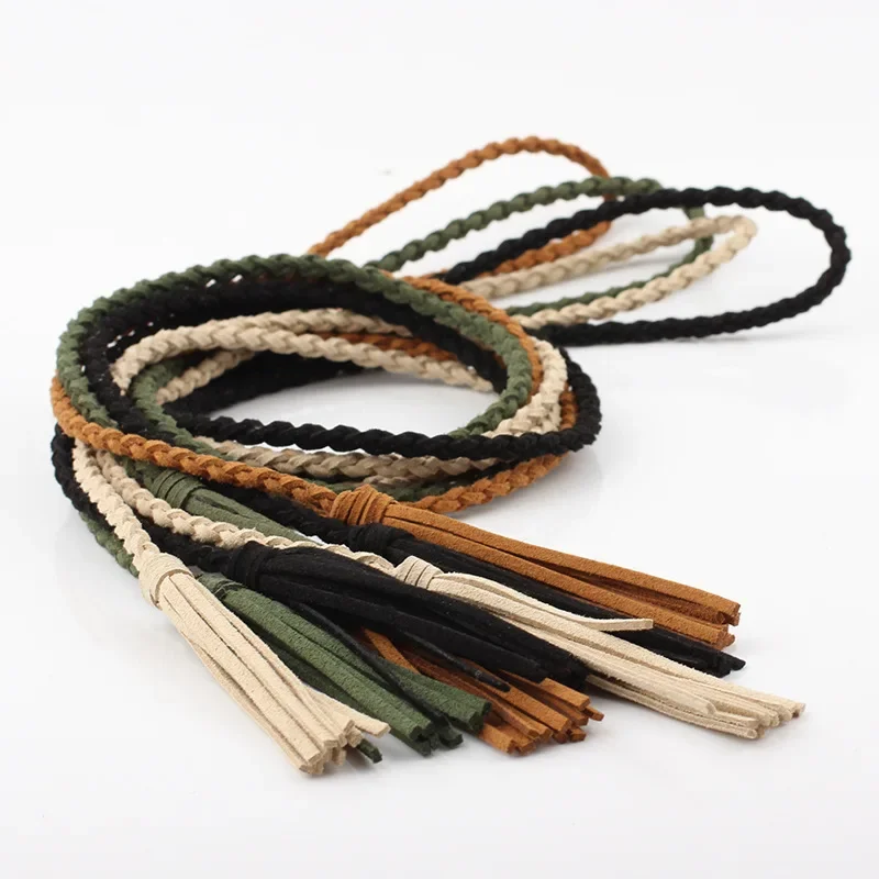 Waist-chain-160cm-Woven-Tassel-Waistband-Braided-Belt-Hot-Sale-waist ...