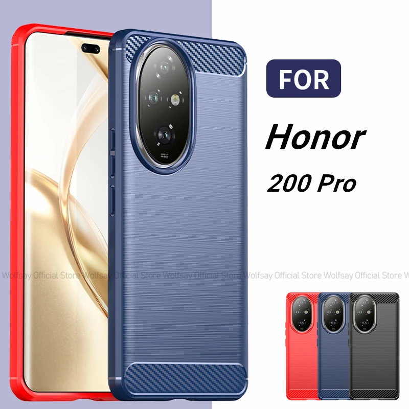 For-Honor-200-Pro-Case-Honor-200-Pro-Cover-Luxury-Shockproof-Silicone ...