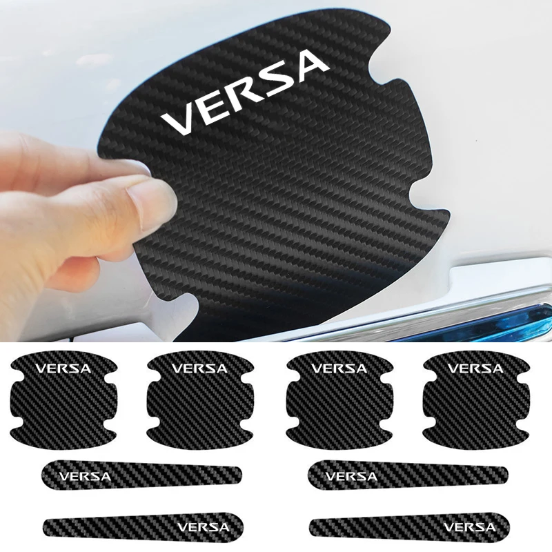 Auto-Door-Wrist-Bowl-Stickers-for-Nissan-Versa-Emblem-Cover-Tape-Films ...