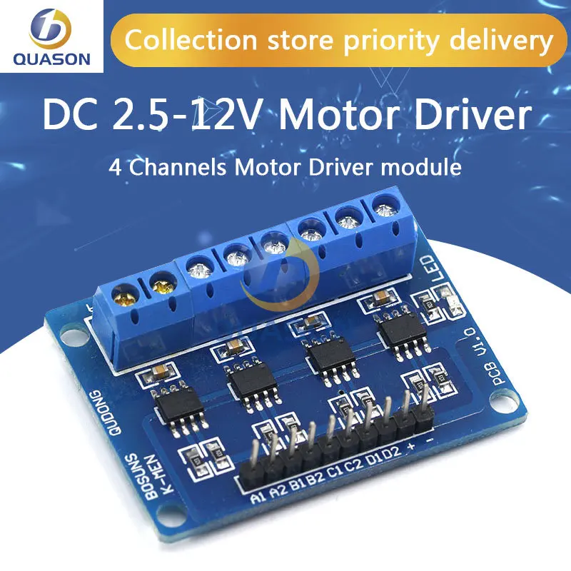 4CH-4-Channel-HG7881-Chip-H-bridge-DC-2-5-12V-Stepper-Motor-Driver ...