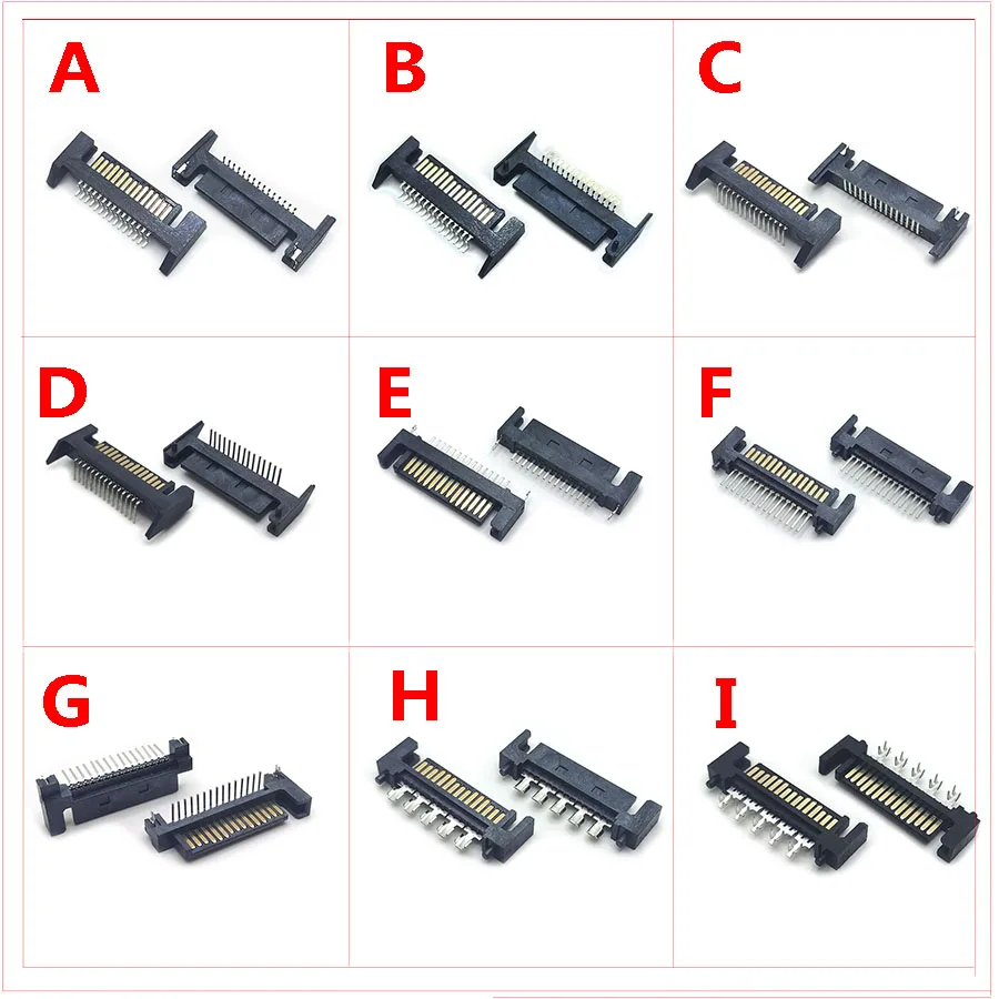 1pcs Sata Right Angle Straight Patch Riveting With Positioning Post ...